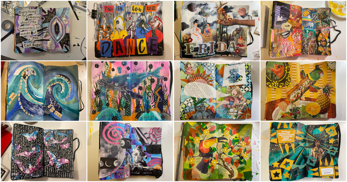 How can you commit to your own artmaking practice this year?